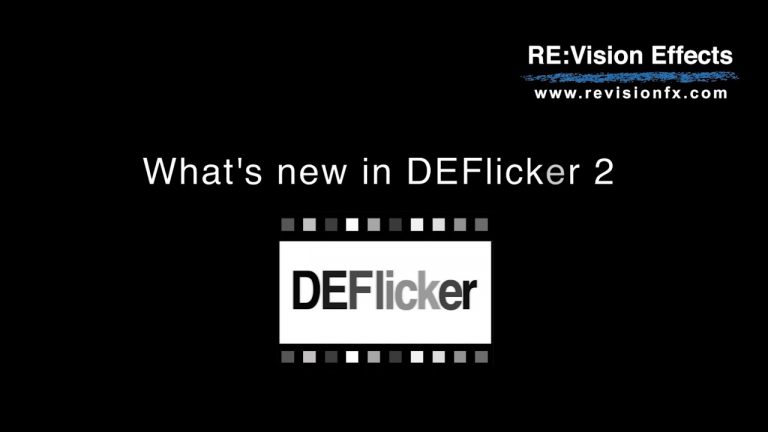 DEFlicker - RE:Vision Effects